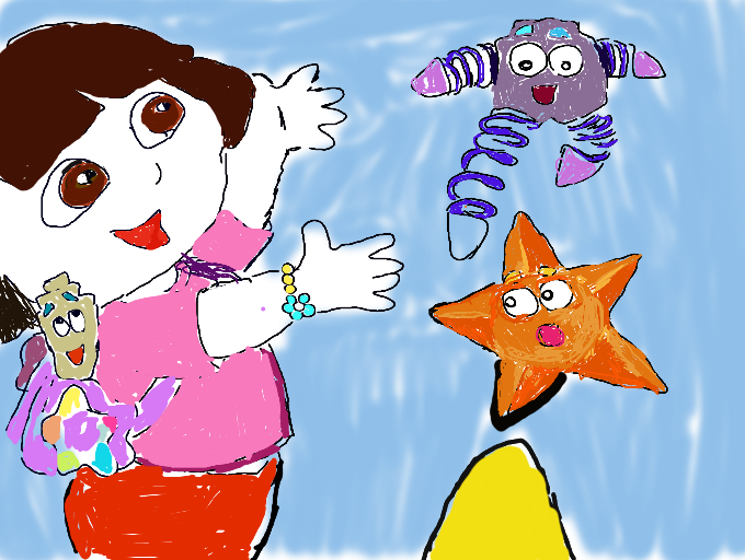 Colors Live - dora the explorer by btc120