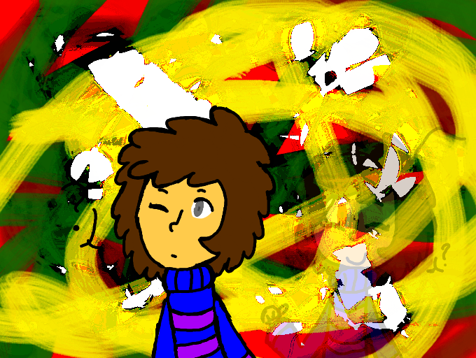Colors Live - the Frisk has eyes by Natly