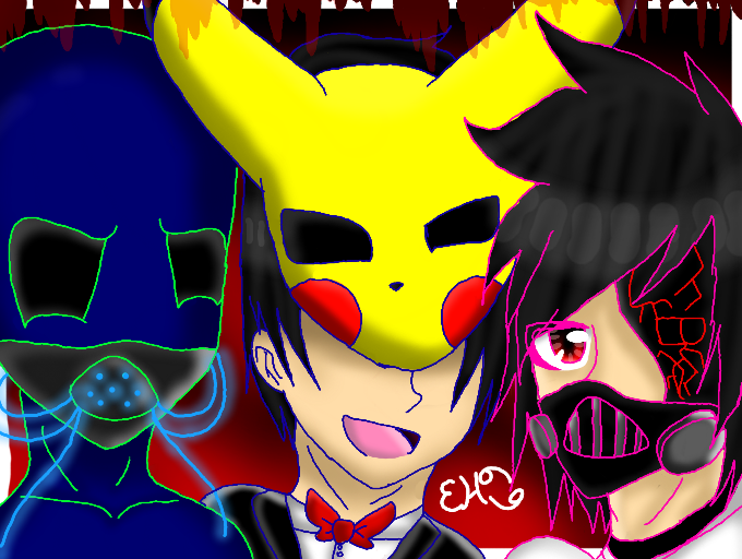Colors Live - Mr.creepypasta,Creepsmcpasta,Creepypastajr. by zoeyhoke
