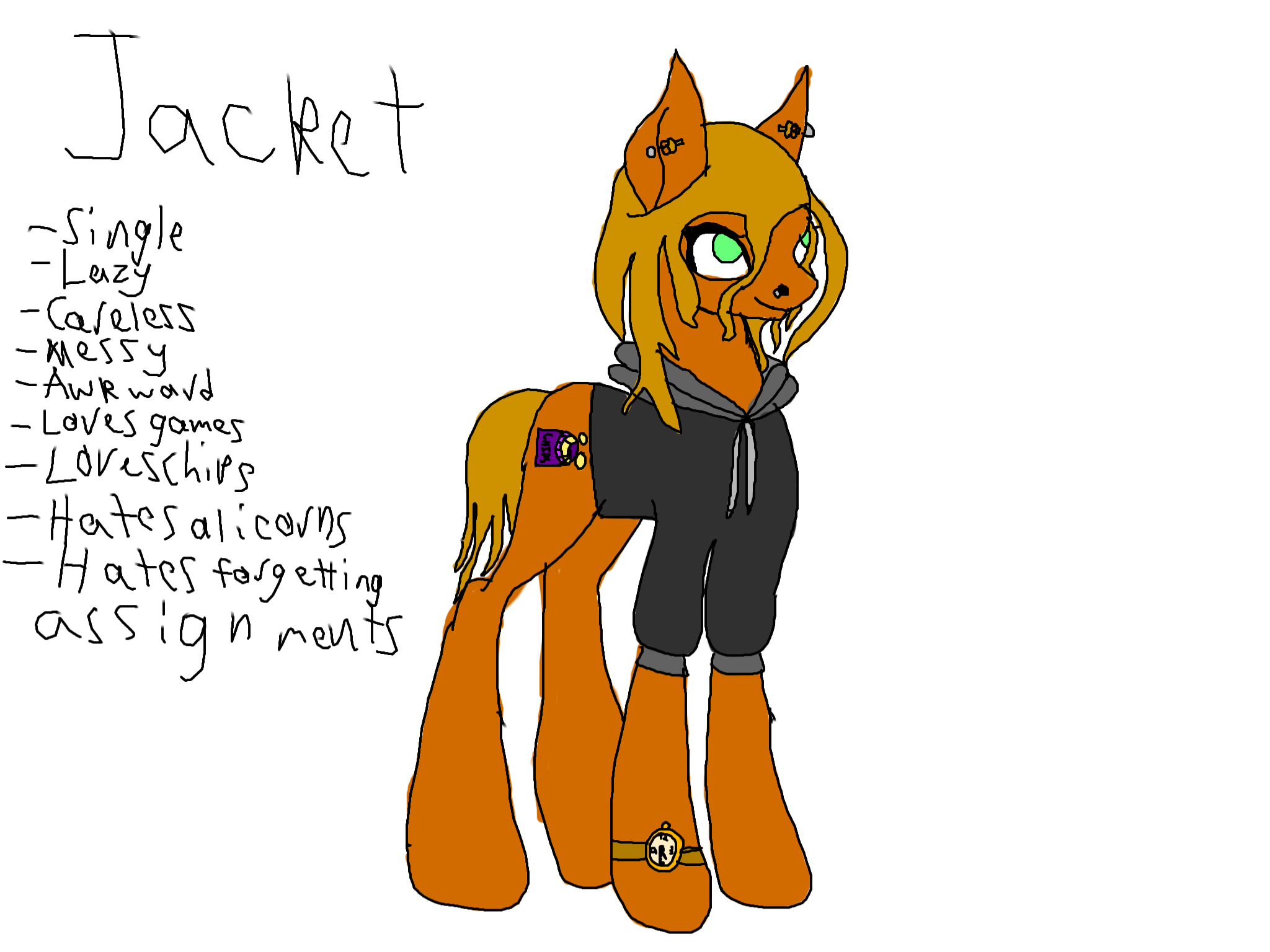 Colors Live - Jacket the Pony by deactivatedaccount