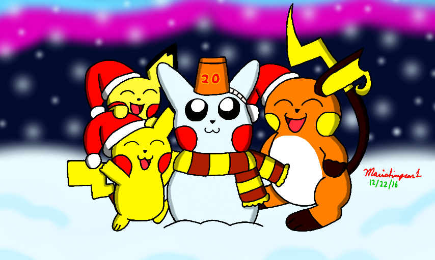 Colors Live - Pikachu's Snowman by MarioSimpson1