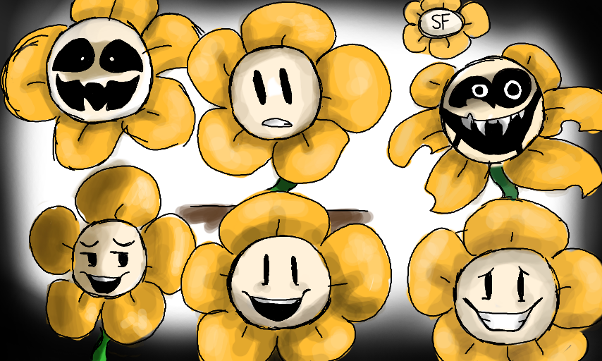 Colors Live - Flowey by LavenderPierrot