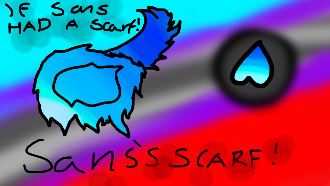 Colors Live - Sans's Scarf! by Dragon-Queen-180