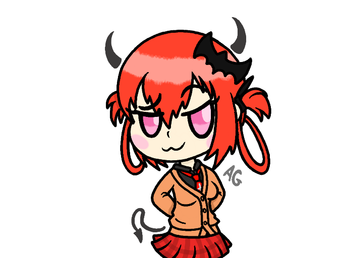 Colors Live - Satania by Dead_Knight