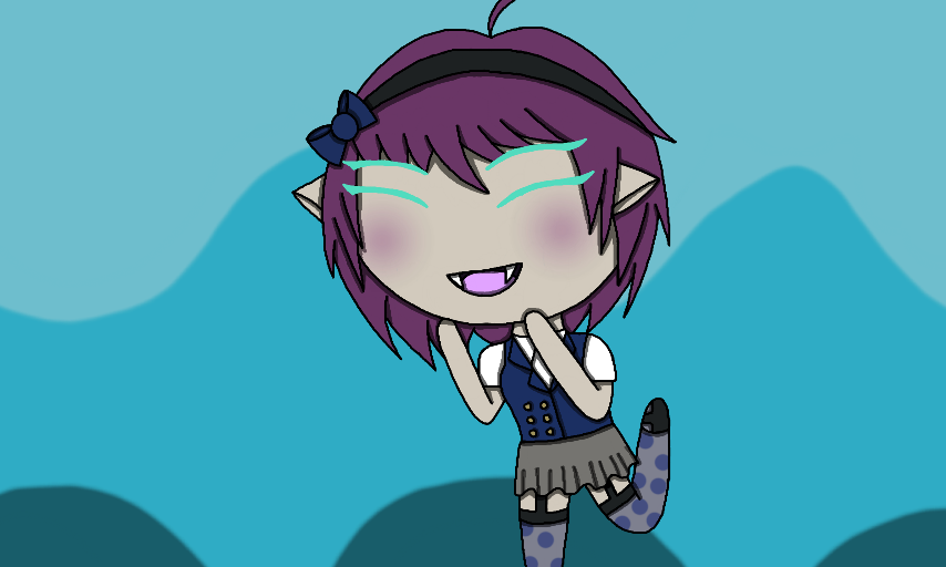 Colors Live - Chibi Alien Girl by KuroNeko-Productions