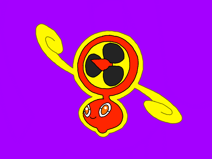 Colors Live - Rotom Fan Form by Bonsai_Potted_Boy