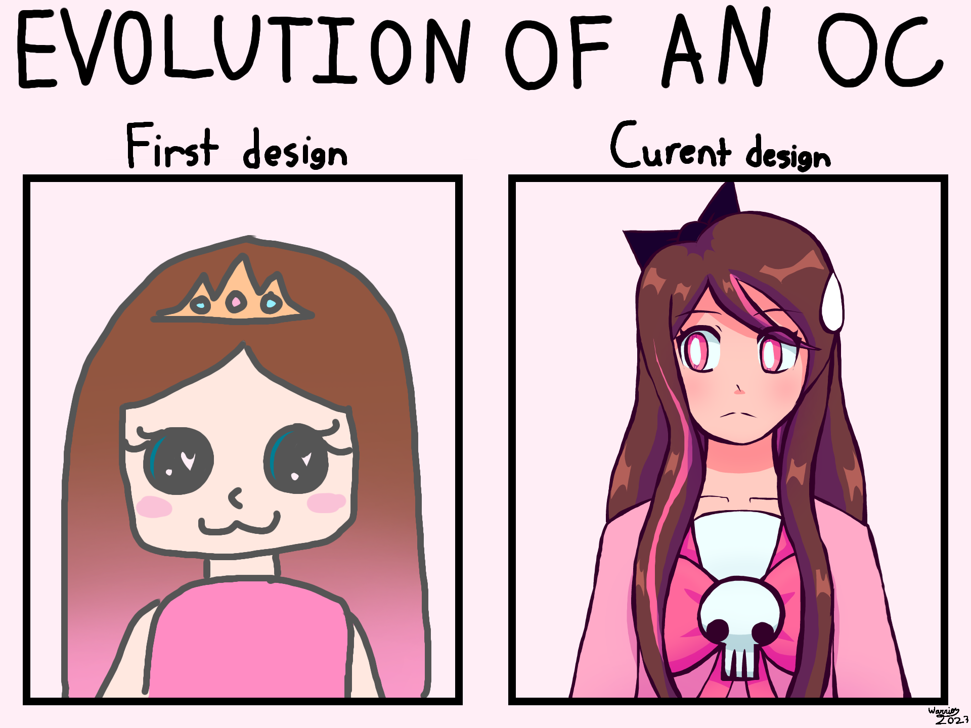 Colors Live - OC Evolution Template by Unatwo
