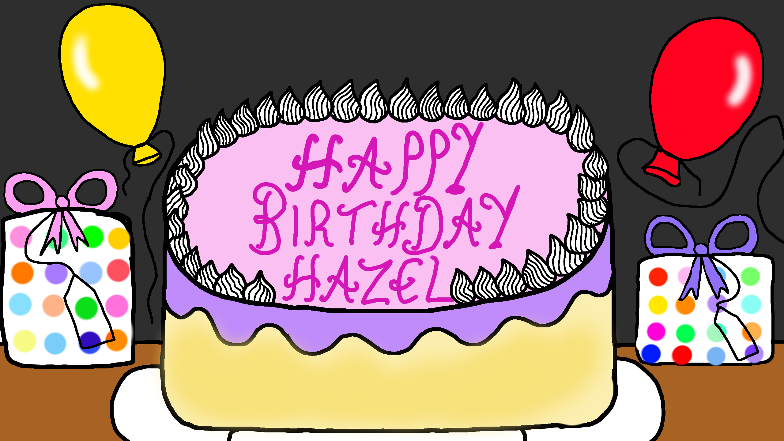 Colors Live - Happy Birthday Hazel! by hannahwallbank