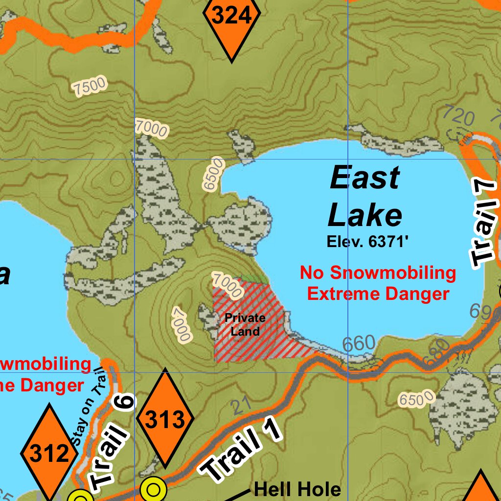 Newberry National Volcanic Monument Map