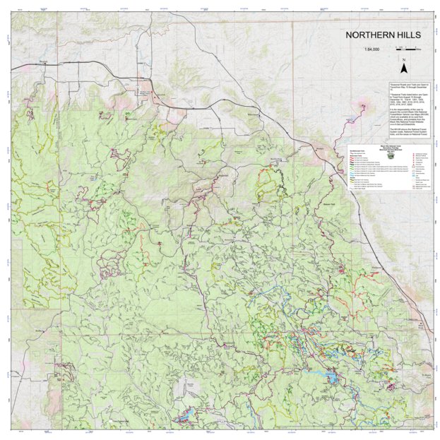 Map Of Black Hills Sd - Maps For You