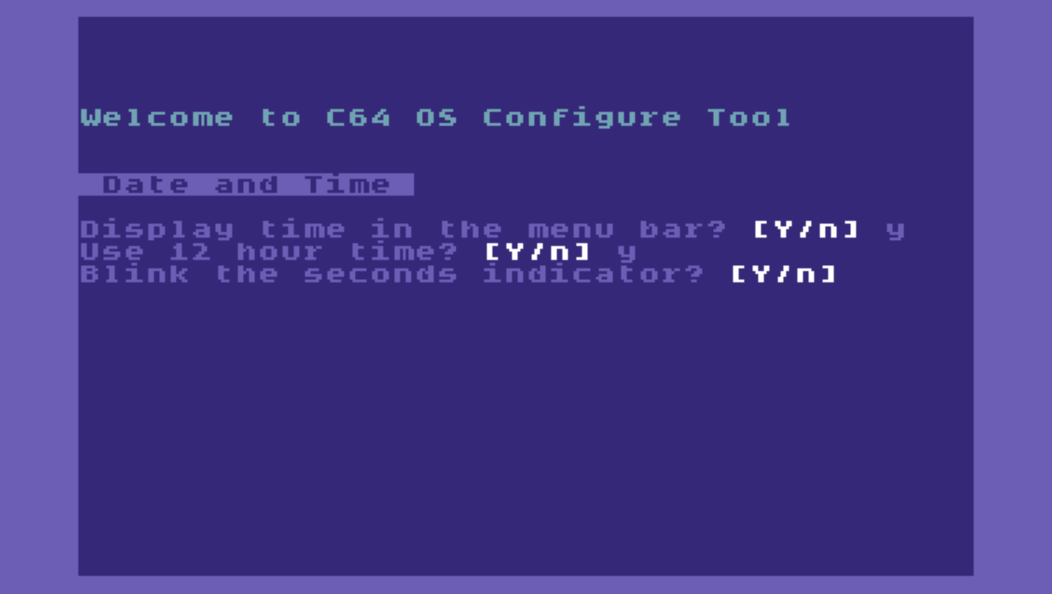Getting Started Guide | C64 OS
