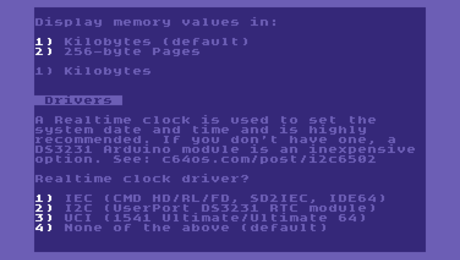Getting Started Guide | C64 OS