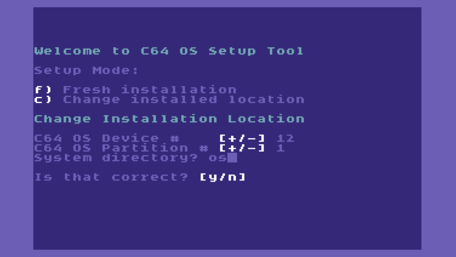 Getting Started | Documentation | C64 OS