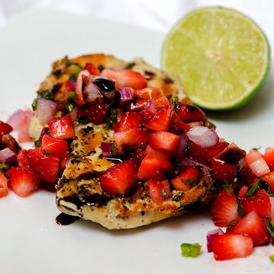 Strawberry and Mexican Lime Salsa recipe
