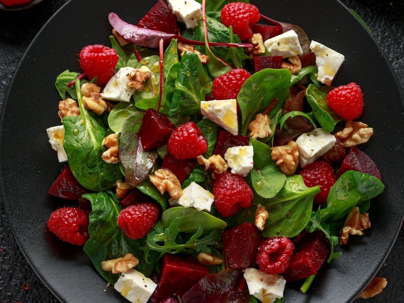 Raspberry Pear Salad recipe