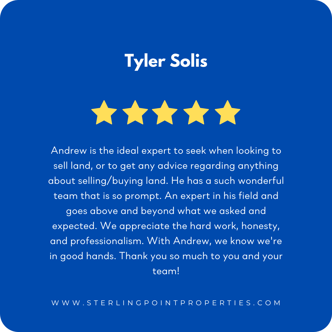 SterlingPoint Properties - Sell Your Land With No Hassle!