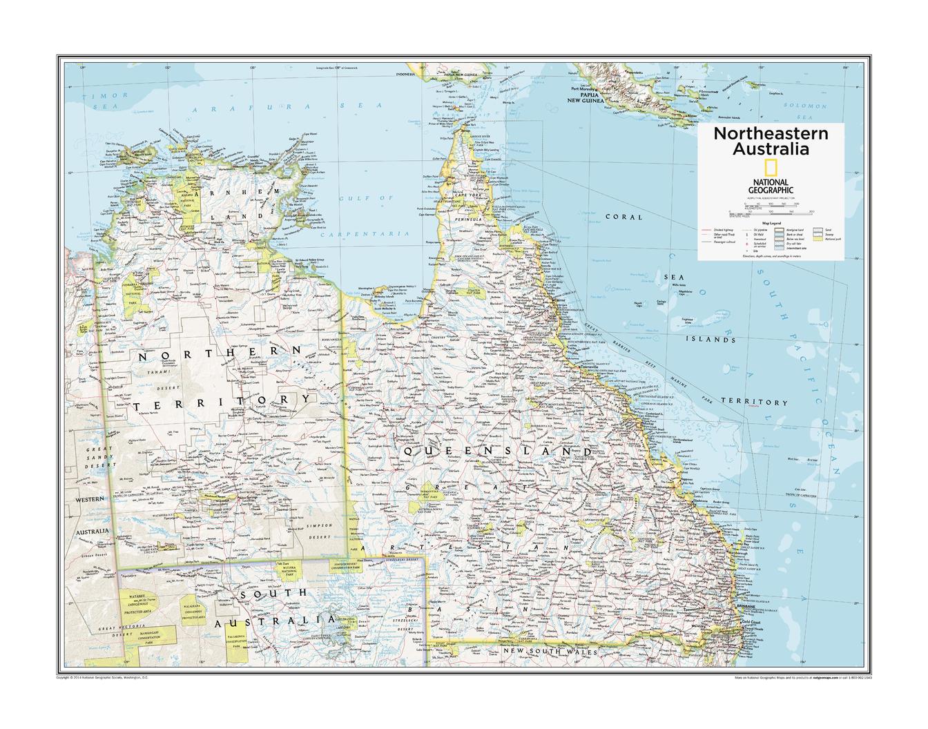 Northeastern Australia : XYZ Maps
