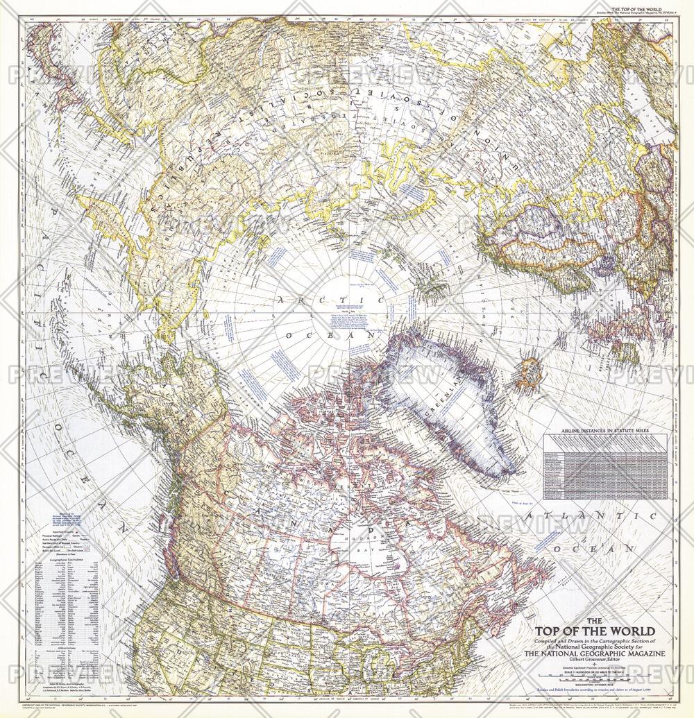 Top of the World - Published 1949 : XYZ Maps