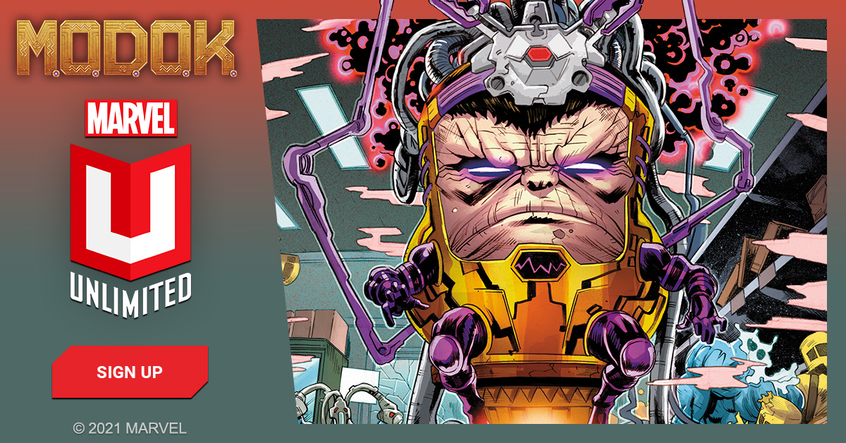 ENTER THE MINDSCAPE OF M.O.D.O.K. | Start Reading on Marvel Unlimited ...
