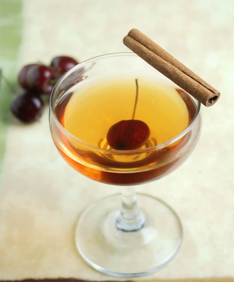 Triple Cherry Manhattan Recipe