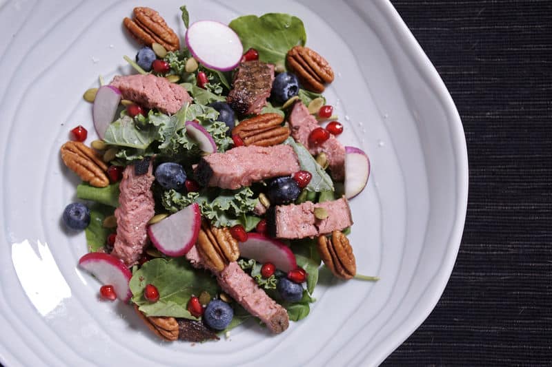 Top Round Salad with Watercress and Kale Recipe