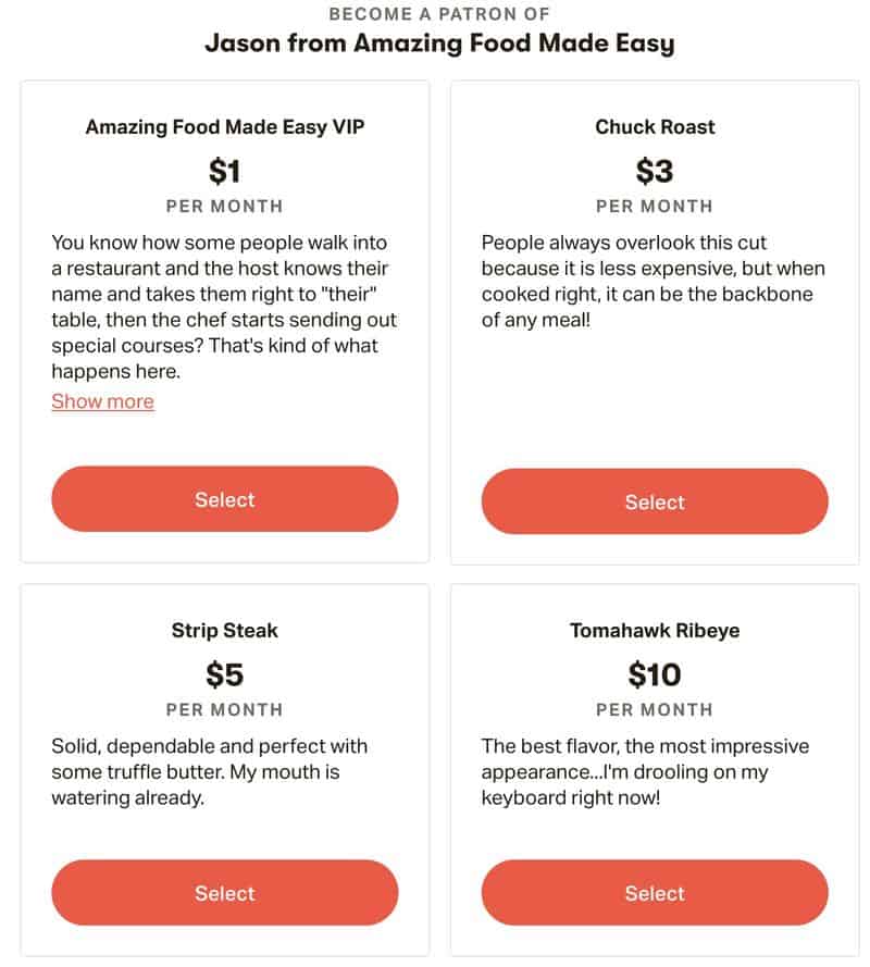 How to Set up a Patronage Campaign