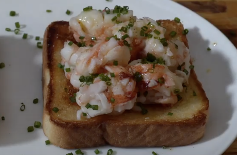 Sous Vide Connecticut Style Lobster Toast Recipe