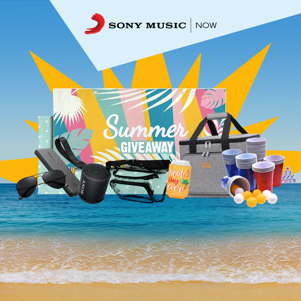 Sony Music Now | Summer Party Giveaway