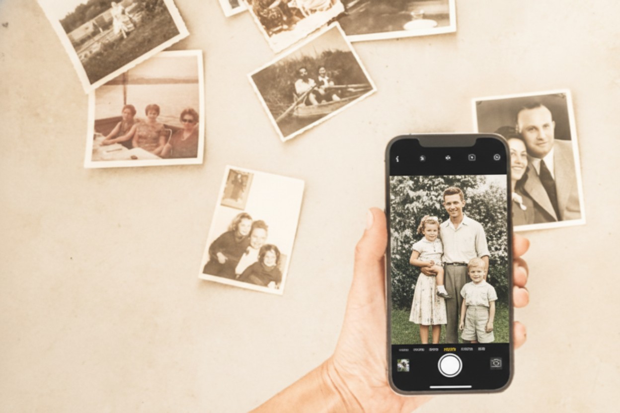 Digitizing Photos as a Way to Protect Family Legacy · Photomyne