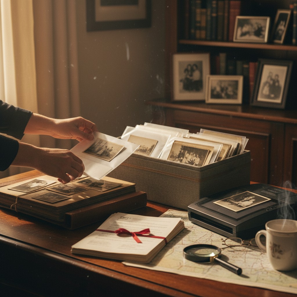 Old Photos Deserve the Same Care as Important Documents · Photomyne