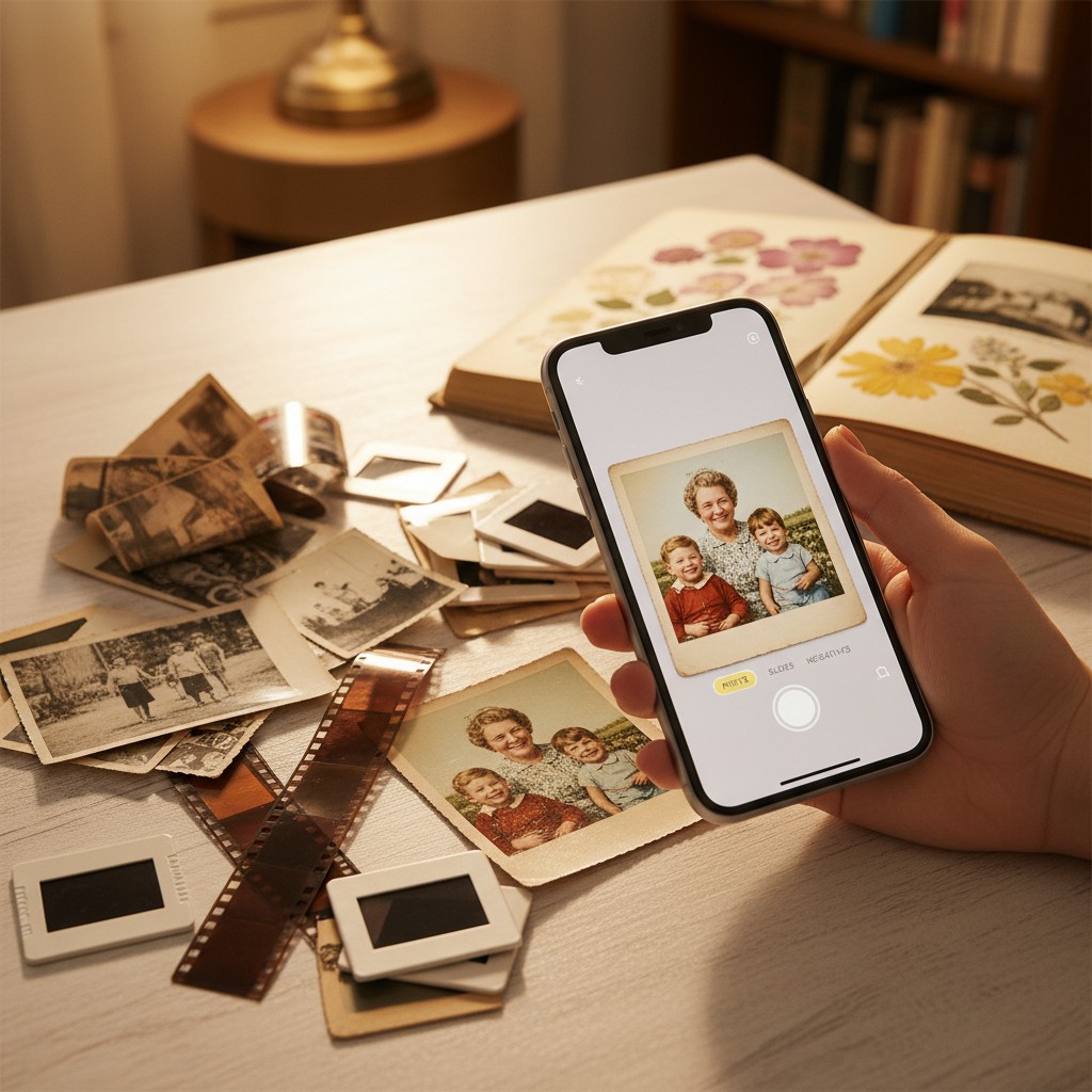 Slides, Negatives, Prints - Why They All Need Different Care · Photomyne