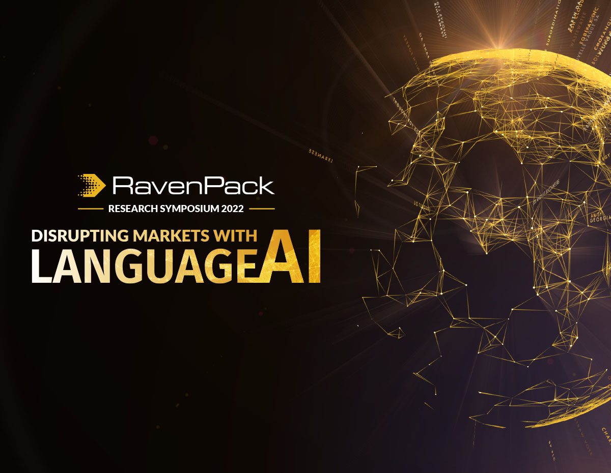 RavenPack Symposium NEY YORK & LONDON 2022: Disrupting Markets with Language AI | RavenPack