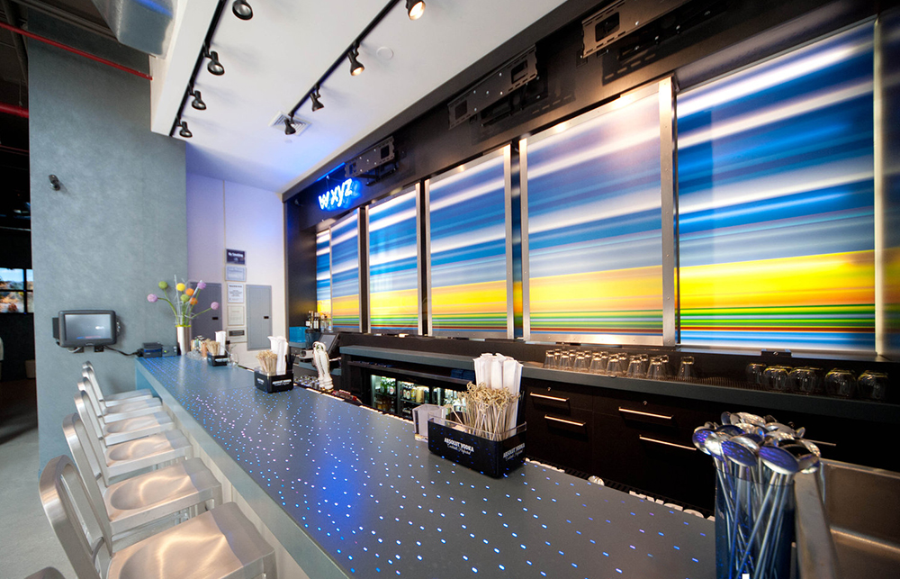 Aloft Hotels, w xyz bar Gen 1 – Sensitile