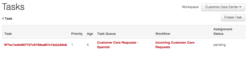 Creating Tasks And Accepting Reservations Create A Task Using The Rest Api Twilio 1878