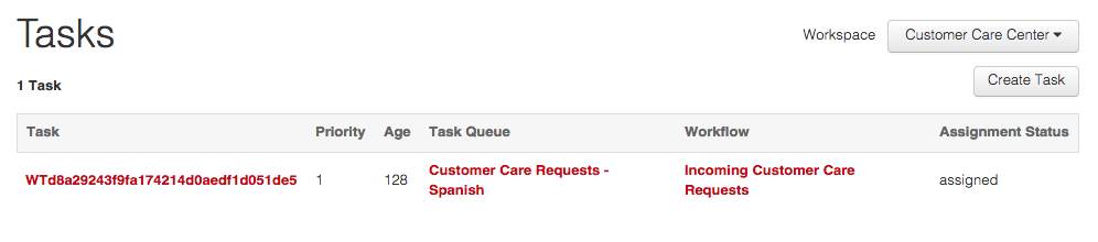 Creating Tasks and Accepting Reservations: Accept a Reservation using Assignment Callback ...