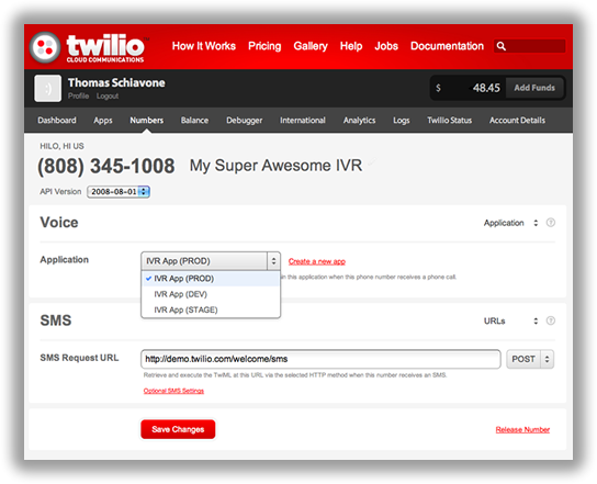 Introducing Twilio Applications: An Easier Way to Manage Phone Numbers Introducing Twilio Applications: An Easier Way to Manage Phone Numbers