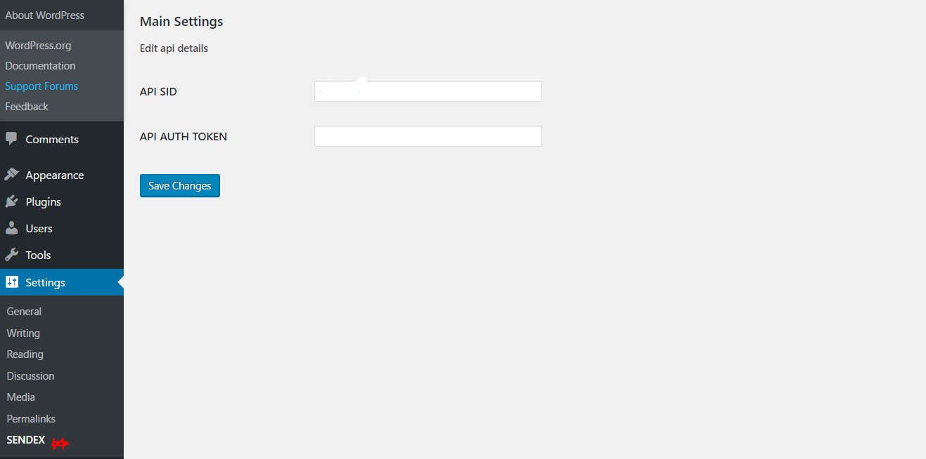 GitHub - dongido001/sendex-wordpress-plugin: A WordPress plugin for sending SMS using Twilio