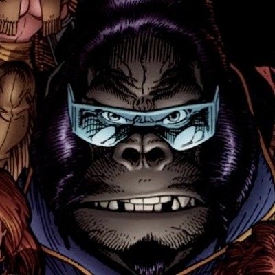 Axwell Tiberius as Monkeyman