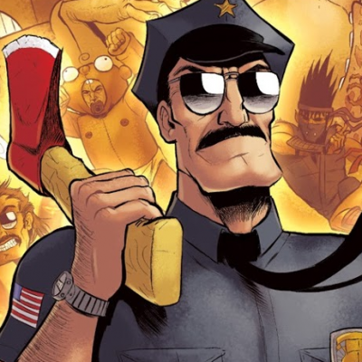 Axey Smartist as Axe Cop