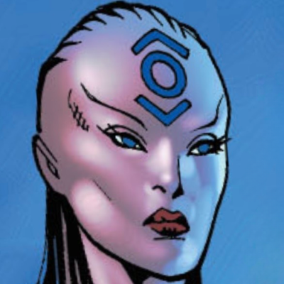 Iroque as Indigo-1 (New Earth, Post-Crisis) - DC Comics