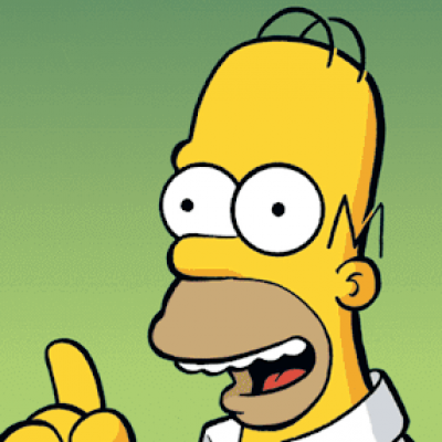 Homer Simpson as Ingestible Bulk (Simpsons) - Bongo Comics