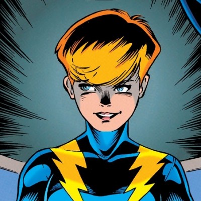 Ayla Ranzz as Spark (Earth-0) - DC Comics