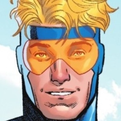 Michael Jon Carter as Booster Gold (Prime Earth) - DC Comics