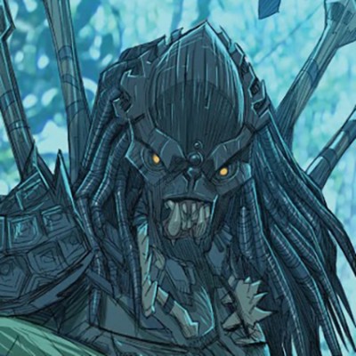 Yautja as Exiled Predator (Aliens vs. Predator) - Marvel Comics