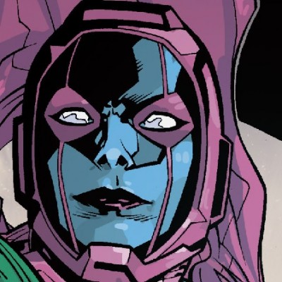 Susan Storm (Earth-13074) as Kang (Alterniverse) - Marvel Comics