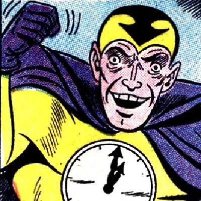 Slugsy Kyle as Clock (Earth-Two) - DC Comics
