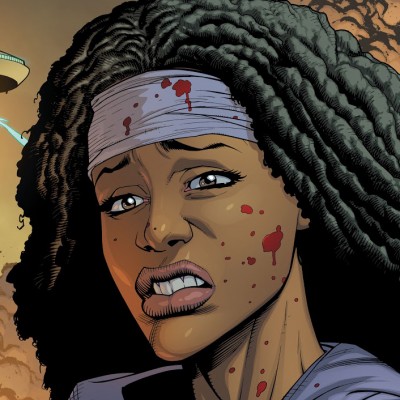 Michonne Hawthorne as Michonne 2000 (The Walking Dead) - Skybound