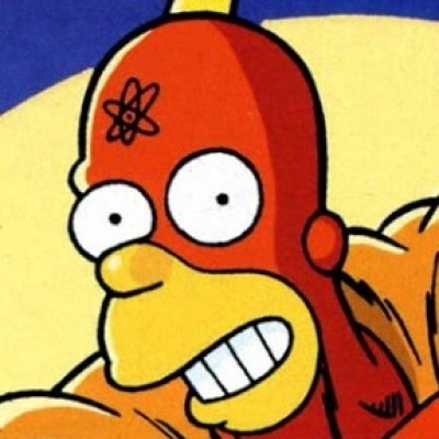 Claude Kane III as Radioactive Man (Simpsons) - Bongo Comics