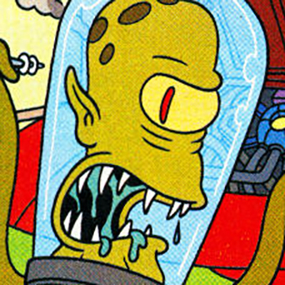 Kodos Johnson (Simpsons) - Bongo Comics