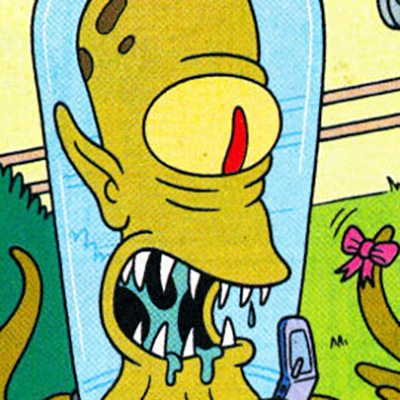 Kang Johnson (Simpsons) - Bongo Comics
